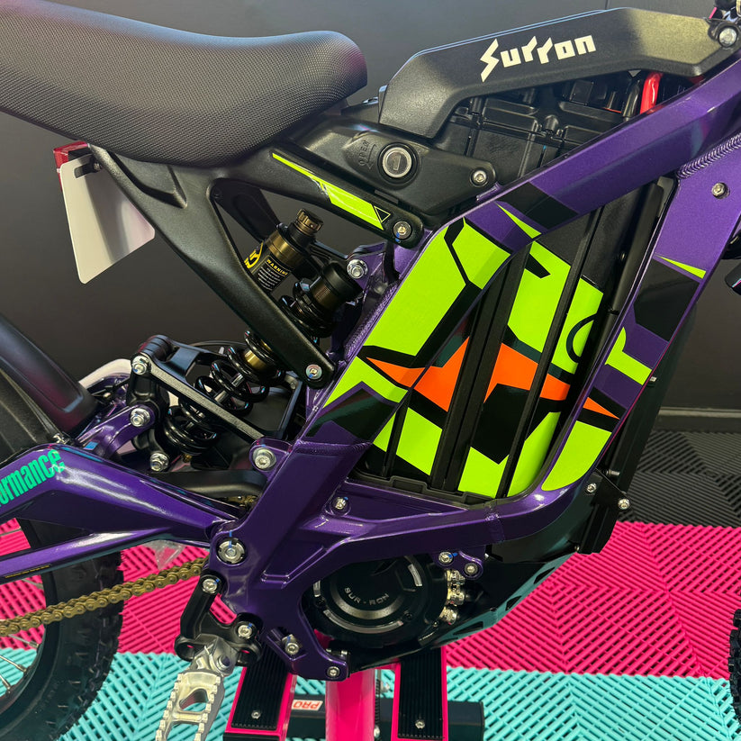 2025 8kw Sur-Ron Light Bee X 60v 40Ah In Purple And Green – R-Kay ...