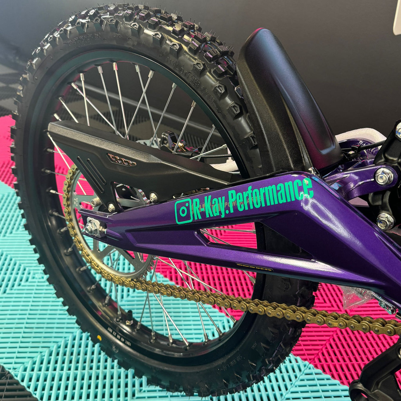 2025 8kw Sur-Ron Light Bee X 60v 40Ah In Purple And Green – R-Kay ...