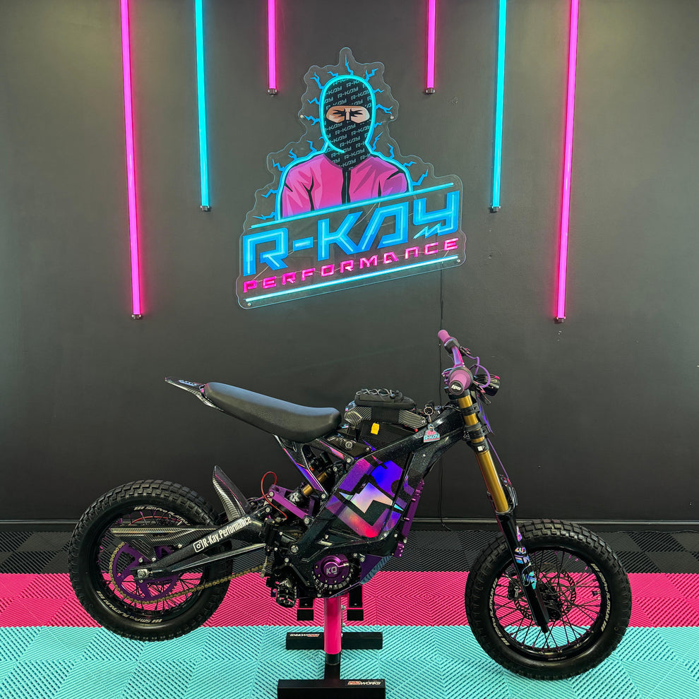 Fully Loaded 72v Sur-Ron Light Bee X - Purple – R-Kay Performance